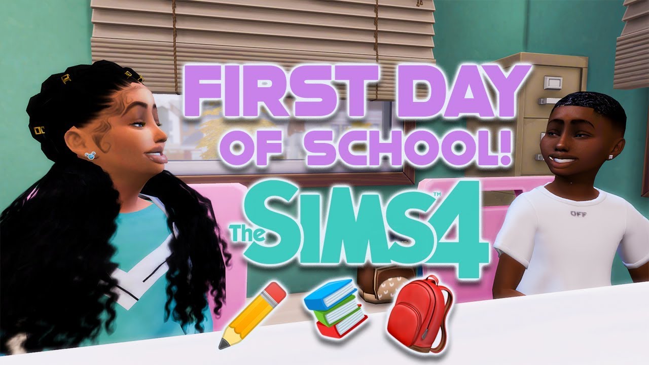 The New Kid At School! | The Sims 4 Let's Play - YouTube