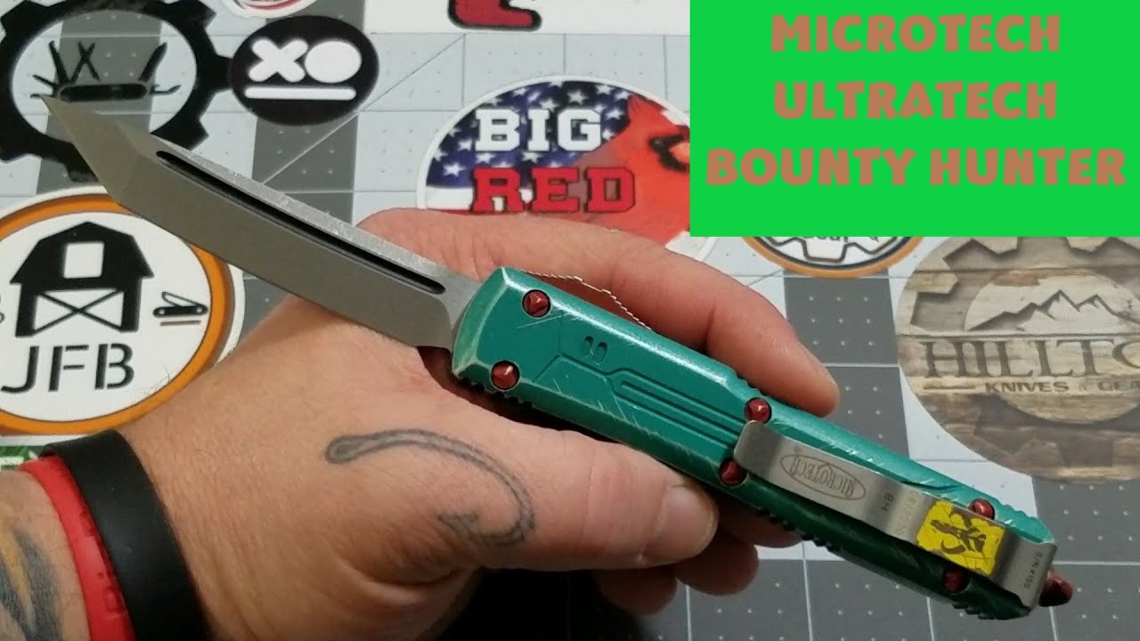 Microtech Ultratech Bounty Hunter From Lefty EDC - YouTube