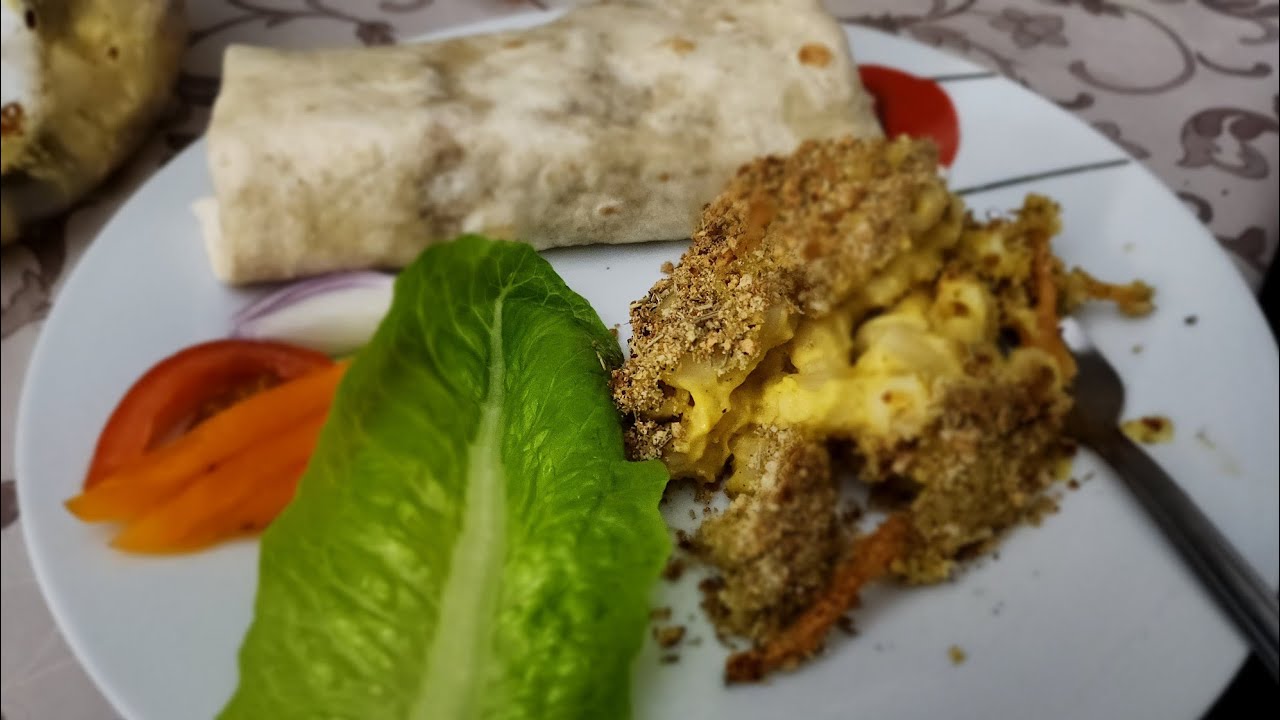 I made peri bbq chicken wrap and mac and cheese pasta 🧀 😋 - YouTube