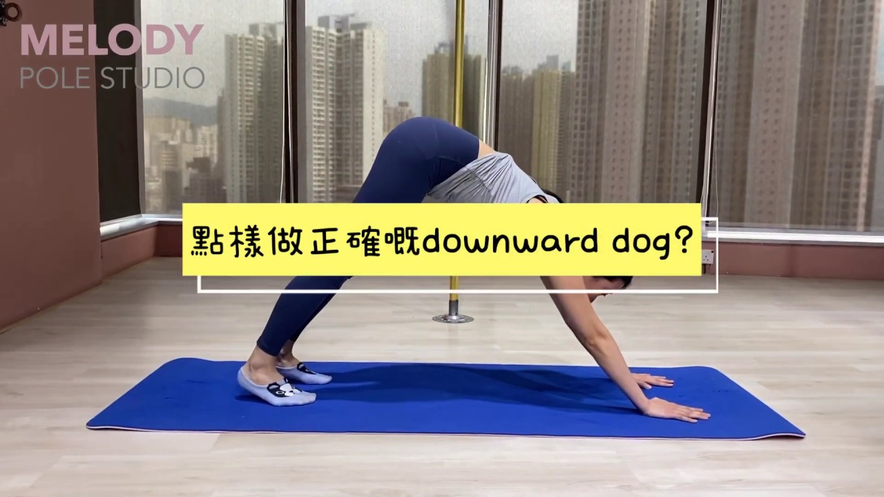 Pole Dance Downward Dog - YouTube