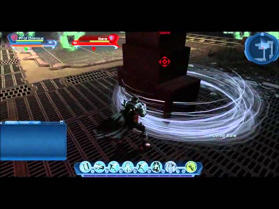 DCUO: Bane fight (Penguin instance) - YouTube