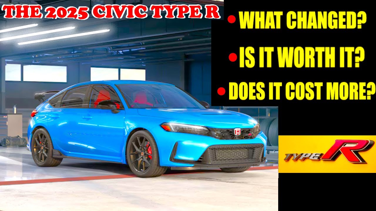 THE 2025 CIVIC TYPE R Is HERE | Price and Details (FL5 Honda Civic Type ...