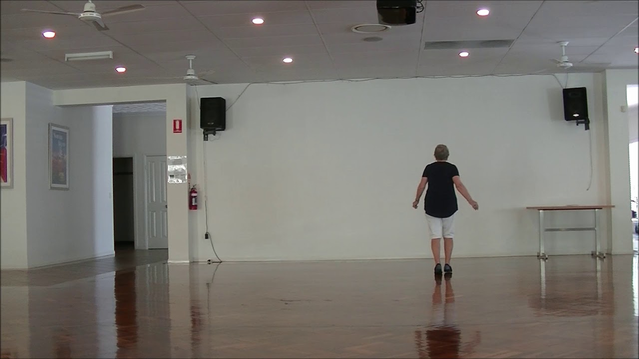 Woolshed waltz line dance - YouTube