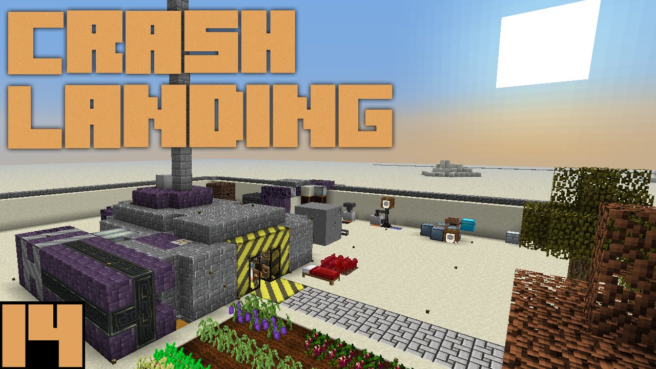 Minecraft Crash Landing - All The Seeds [E14] - YouTube