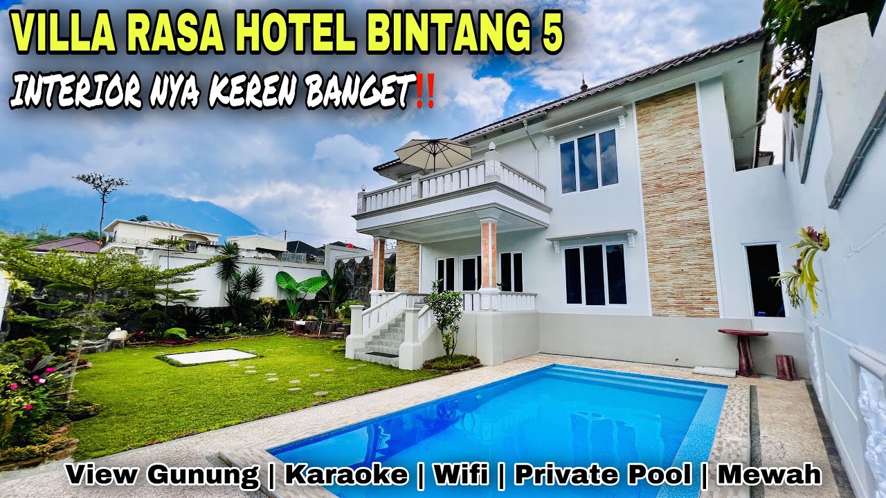 VILLA PUNCAK BOGOR RASA HOTEL BINTANG 5 | VILLA MURAH | VILLA ARWA 2 ...