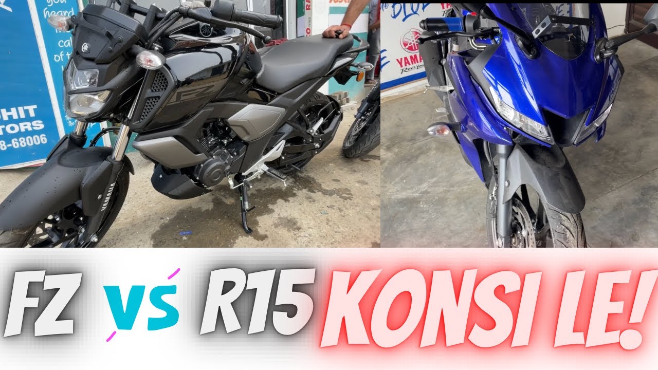 FZ VS R15 | Best in 150cc segment | konsi le🙄? - YouTube