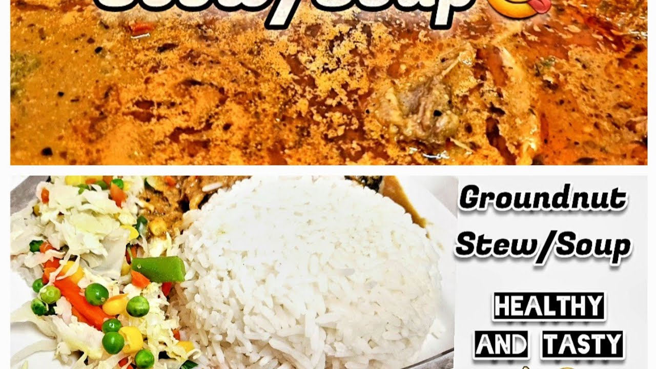 Groundnut Stew with No Oil | Tasty Quick Groundnut/Peanut Stew served ...