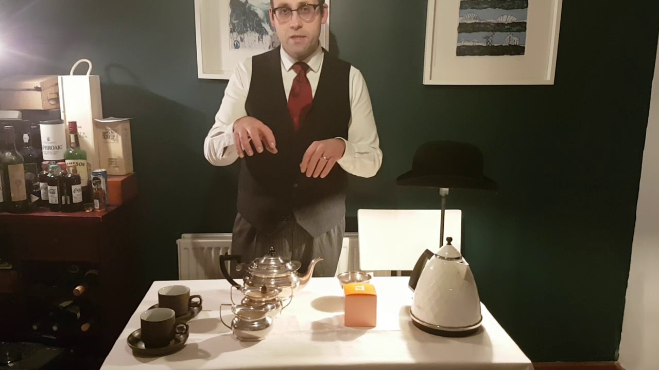How to make a cup of tea | Episode 20 How to be a butler - YouTube