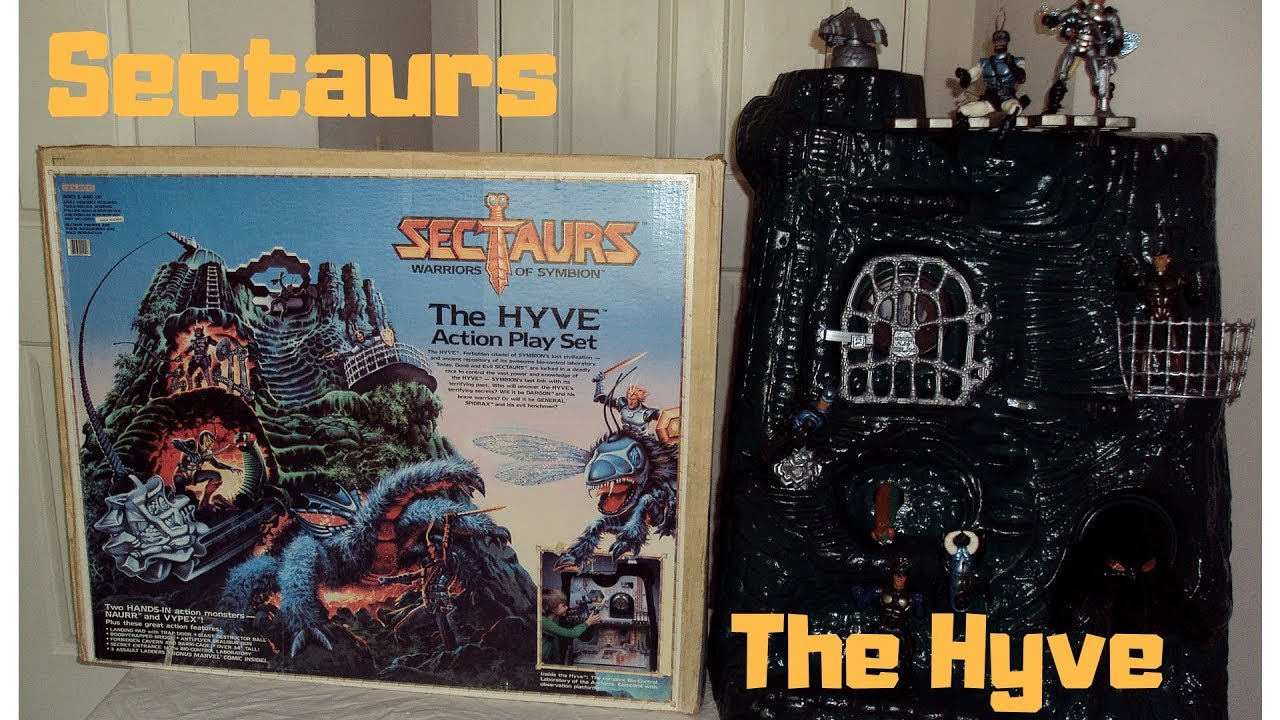 1985 Sectaurs The Hyve action playset MIB - YouTube