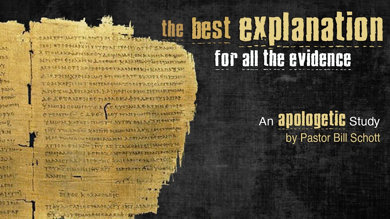 The Best Explanation for All the Evidence - YouTube