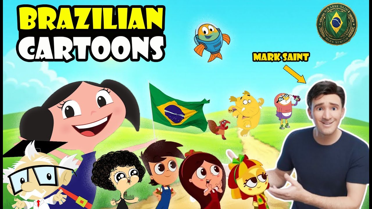 “TOP 10 BRAZILIAN CARTOONS TO MASTER PORTUGUESE LIKE A NATIVE!" - YouTube