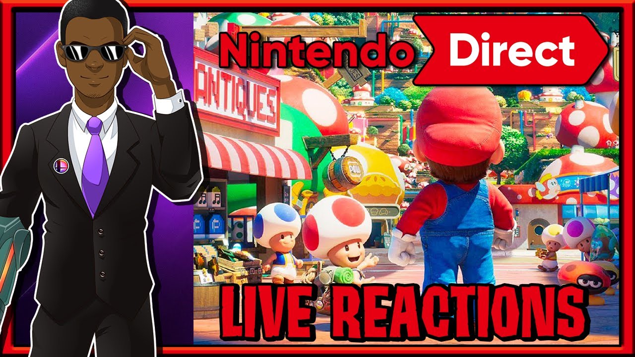 Super Mario Bros. Movie LIVE REACTIONS - YouTube