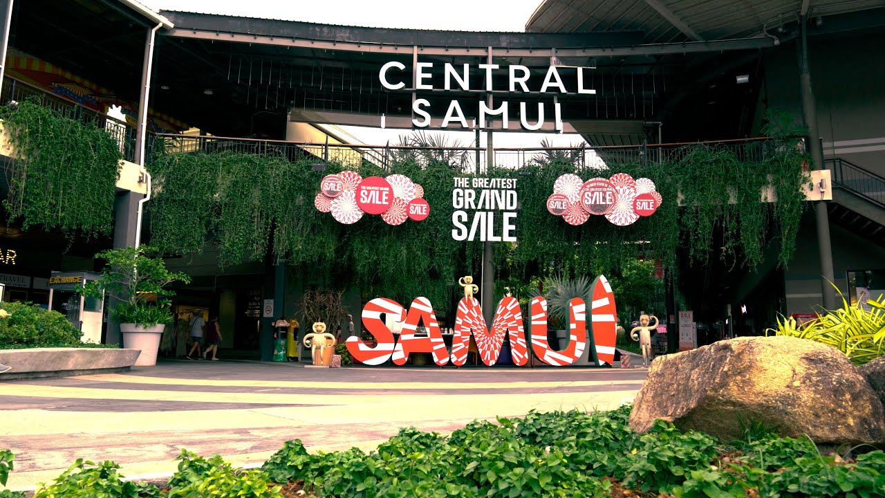 CENTRAL FESTIVAL Samui Thailand Excursion Tour POV - YouTube