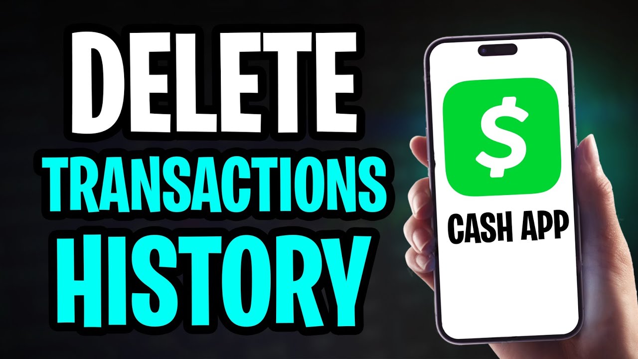 How to Remove/Delete Cash App Transaction History (2025) - YouTube