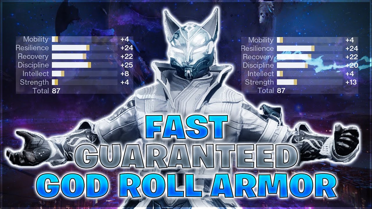 How to Get EASY GUARANTEED God Roll Armor (Easy Triple 100 Stat Rolls ...