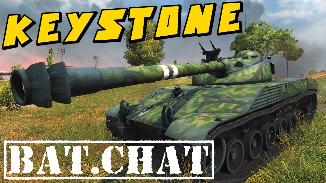World of Tanks Gameplay | Bat.Chat 25t | The Keystone - YouTube