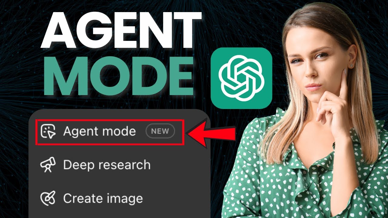 How to Use ChatGPT Agent Mode (Step-by-Step Tutorial) - YouTube