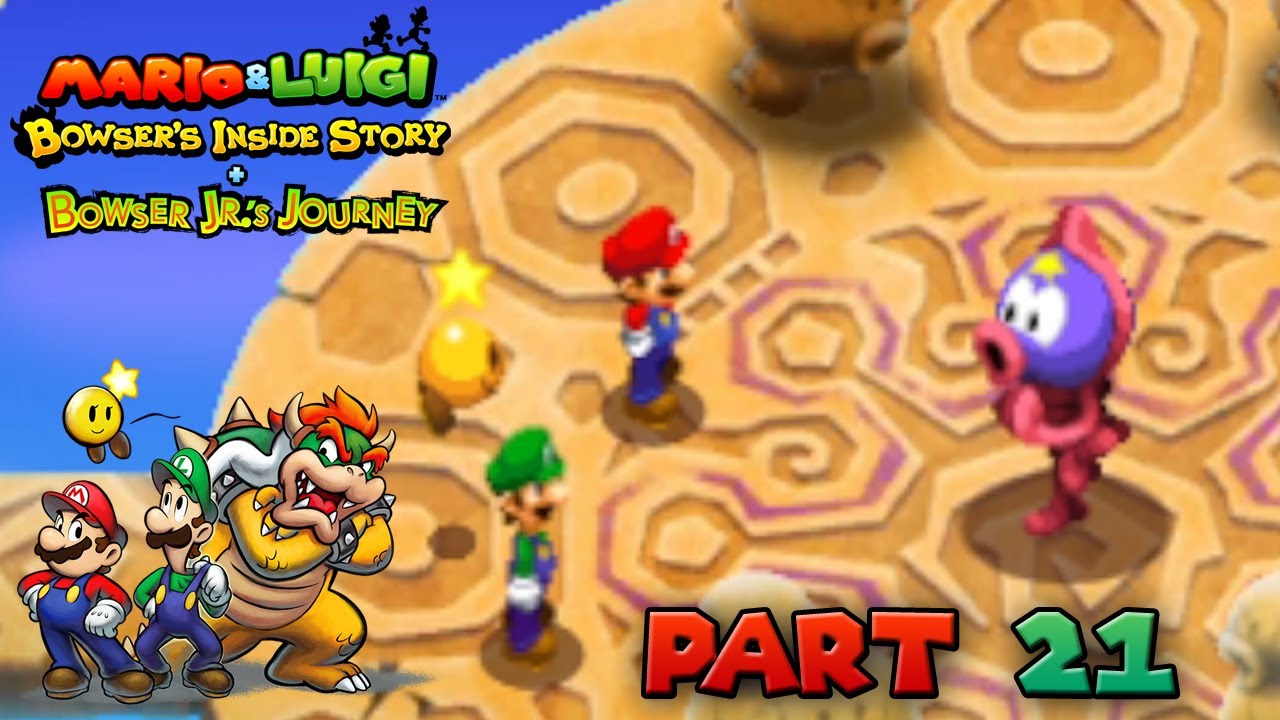 Mario & Luigi: Bowser's Inside Story 3DS - Part 21 - Boss Chakron - YouTube