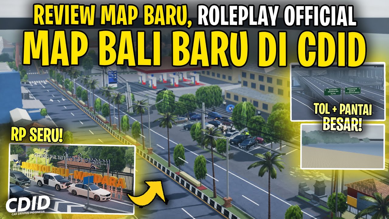 REVIEW MAP BALI BARU DI ROLEPLAY CDID UPDATE V1.6 ! BAGUS BANGET - Car ...