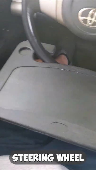 My BEST Car Accessory Yet! Steering Wheel Tray Review #carhacks #amazonfinds #caraccessories ...