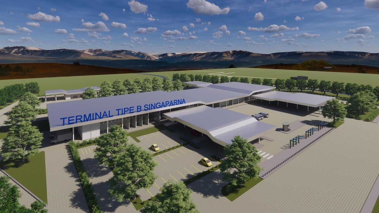 RELOKASI TERMINAL TIPE B SINGAPARNA KABUPATEN TASIKMALAYA | TUGAS AKHIR ...