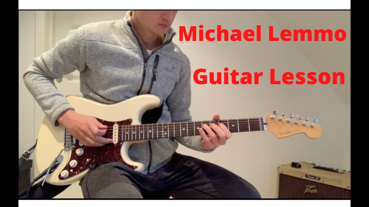 Michael Lemmo - Guitar Lesson + Solo! - YouTube