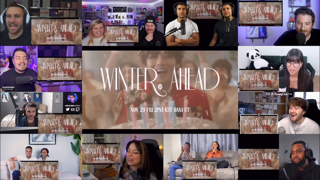 V ‘Winter Ahead (with PARK HYO SHIN)’ Official Teaser 2 Reaction Mashup ...