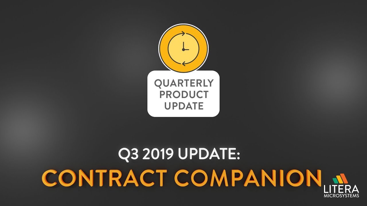 Contract Companion v10.4 by Litera Microsystems - YouTube