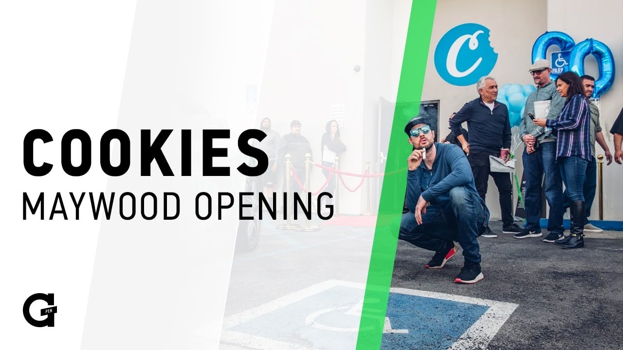 Cookies Maywood Opening & G Pen Gio Launch with Berner - YouTube