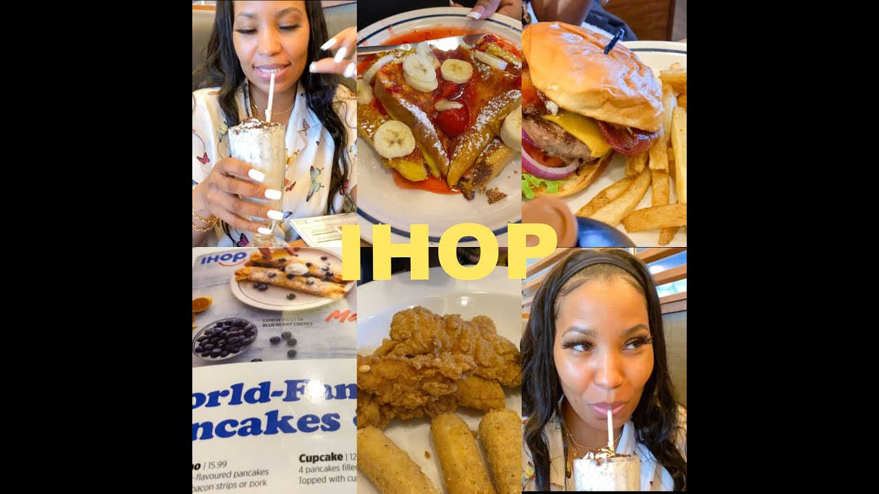 MY FIRST TIME AT IHOP RESTAURANT | IHOP CANADA - YouTube