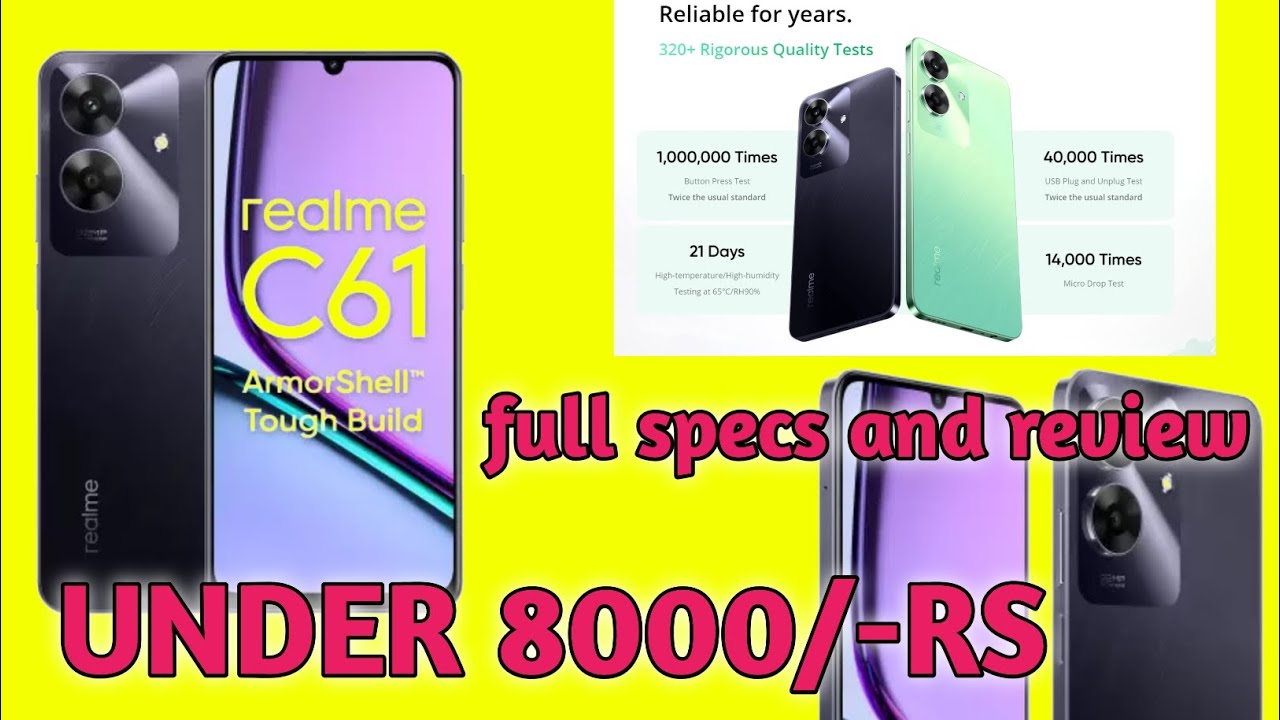 Realme c61 full specs and review #realmec61 - YouTube