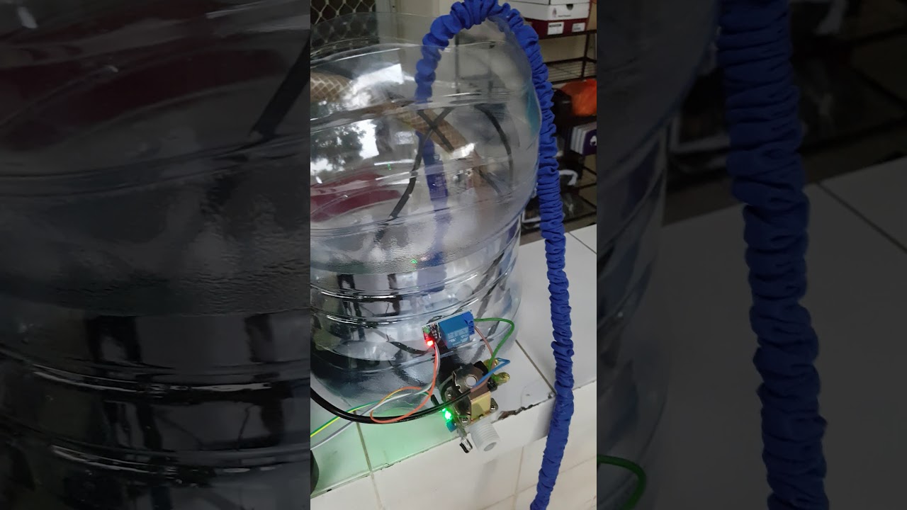 sistem cuci tangan otomatis - YouTube