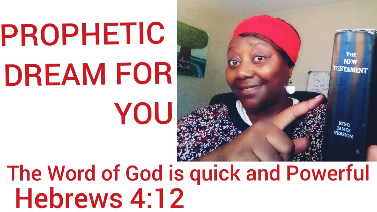 PROPHETIC DREAM FOR YOU - YouTube