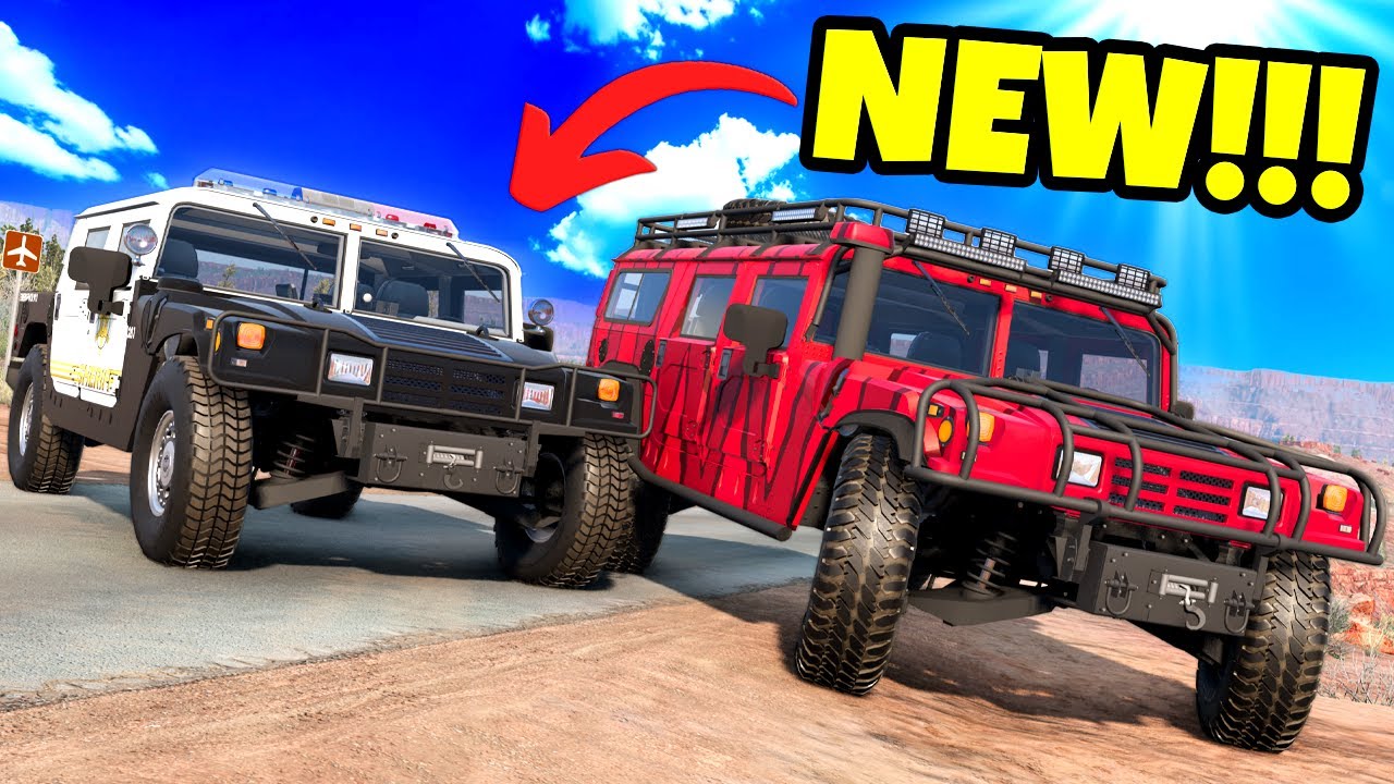 This Military Off-Roader Might Be My NEW Favorite Mod in BeamNG Drive ...
