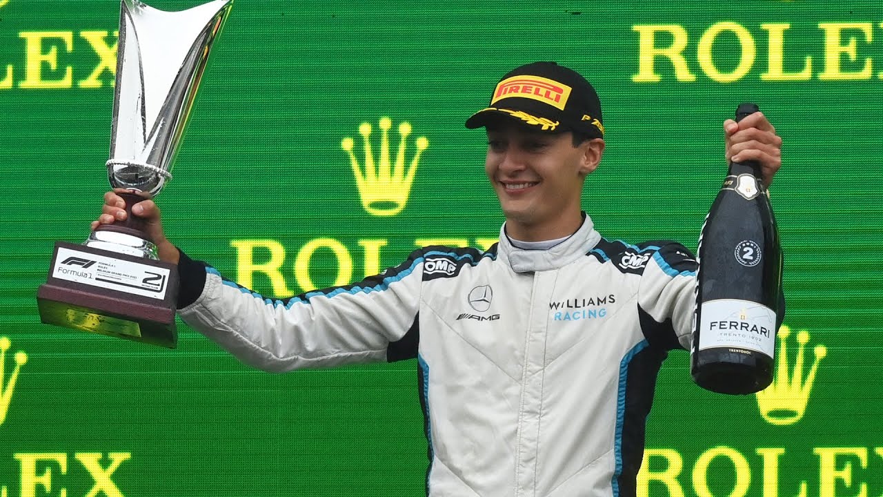 George Russell Win's First f1 Podium - YouTube