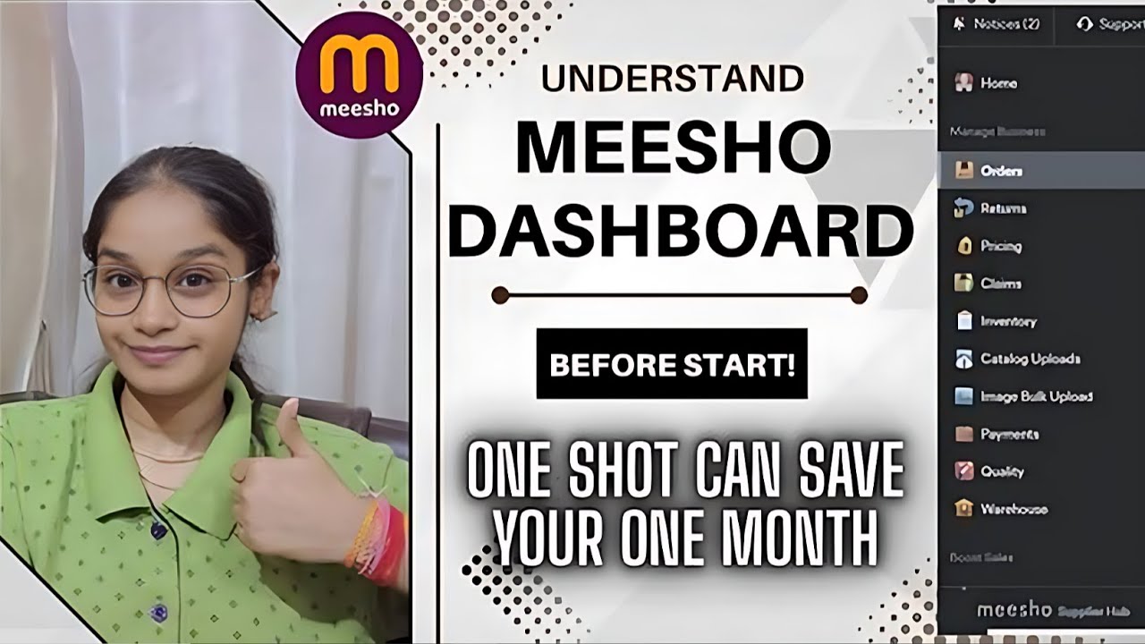 Meesho Seller Panel Tutorial EXPOSED! Full Dashboard & Features - YouTube