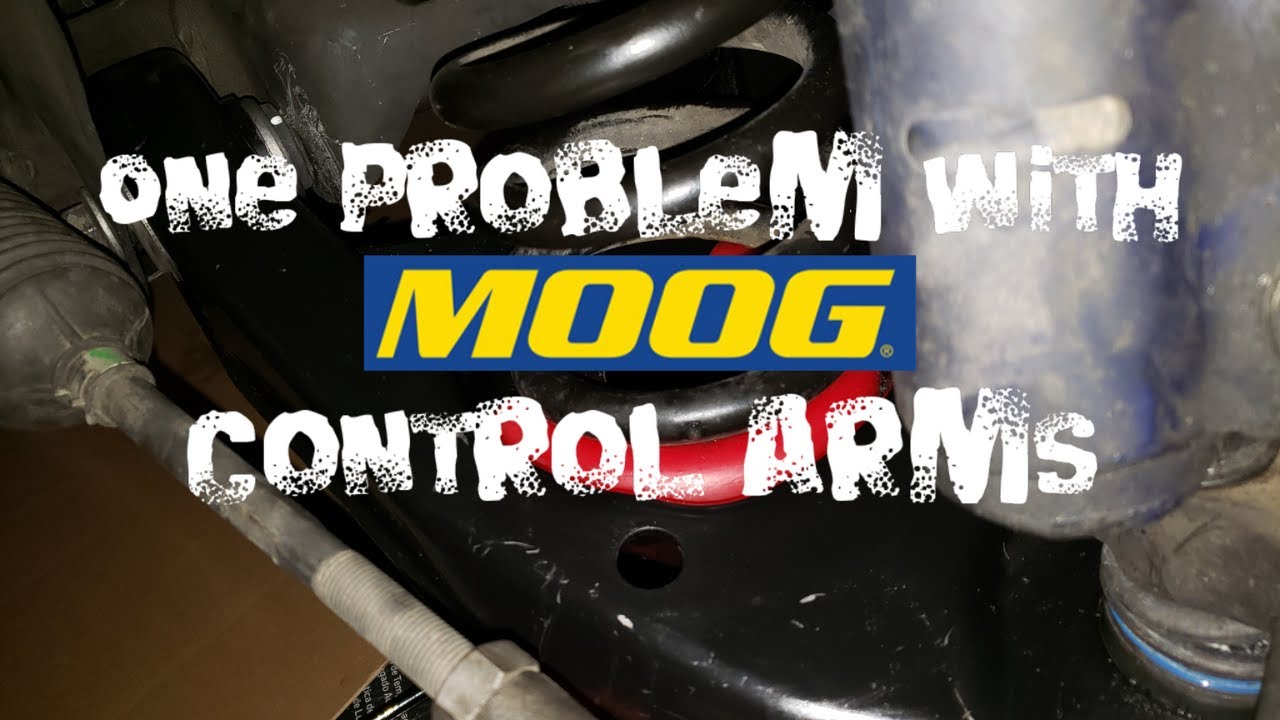 One Problem With Moog control arms - YouTube