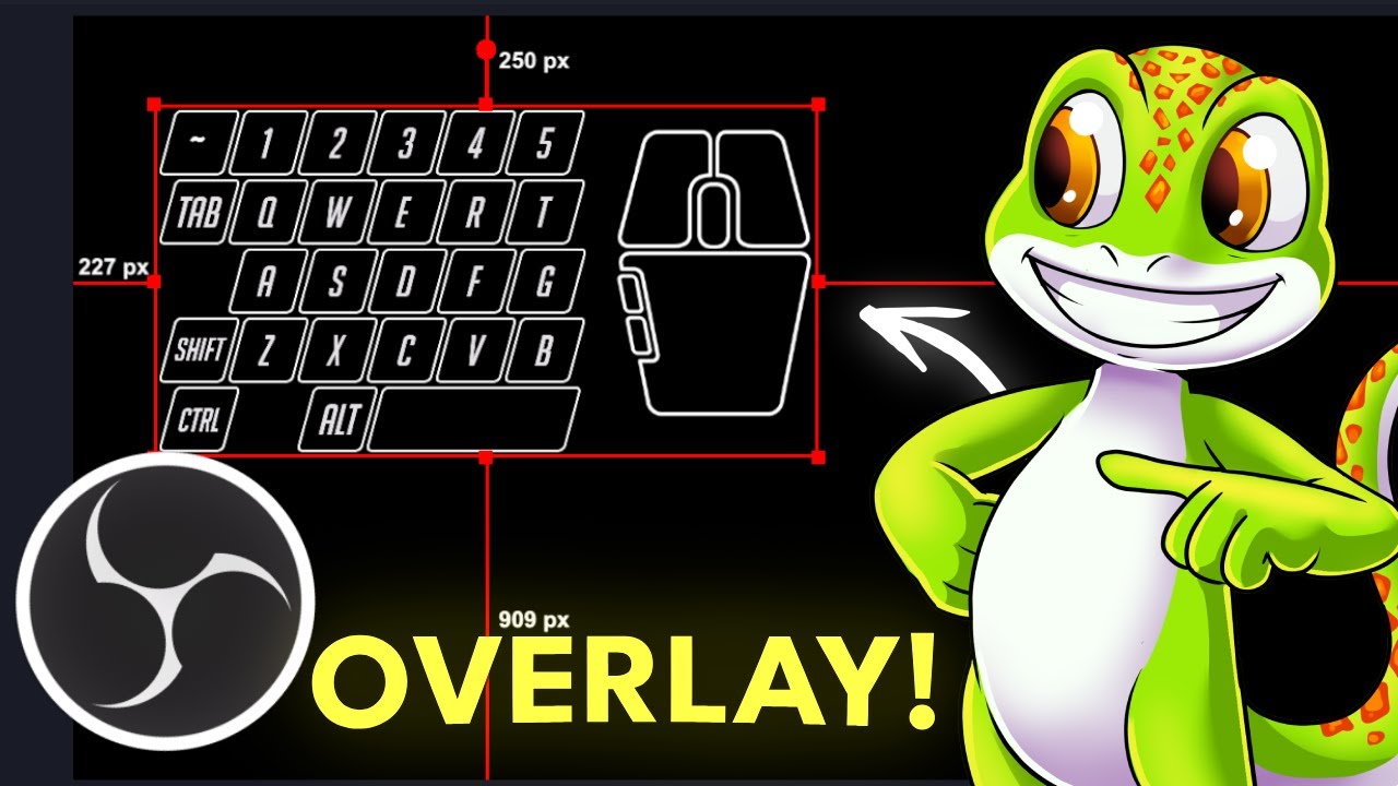 Show On-Screen Keyboard & Mouse in OBS (2025) - YouTube