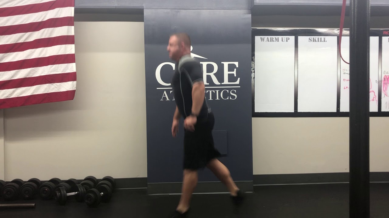 Explosive Body Weight Split Squats - YouTube