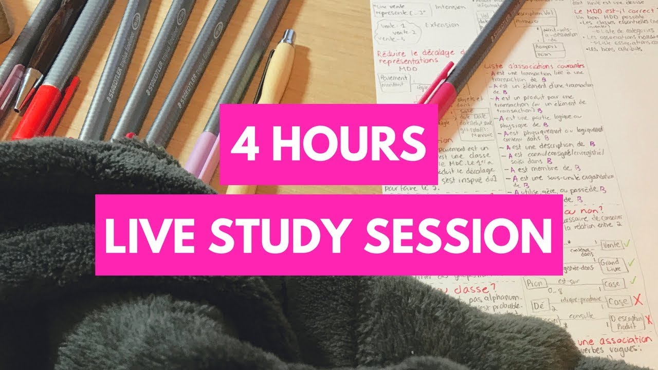 Study With Me - Real Time Study Session #32 - YouTube
