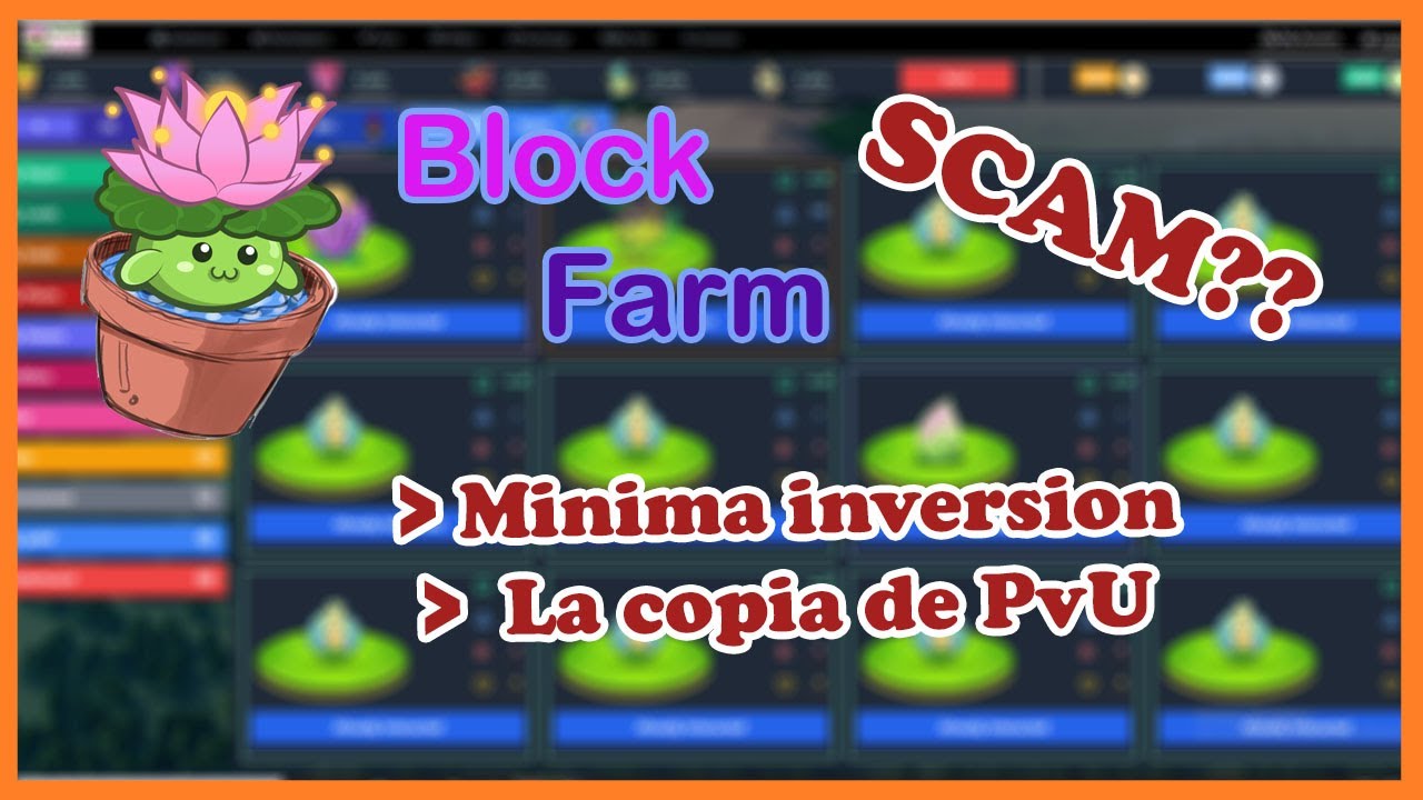 Como entrar y jugar Block farm Club uno de los juegos con la mínima ...