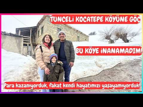 Çorlu'dan Tunceli'ye Tersine Göç! Hikayelerine ve Köylerine İnanamadım!
