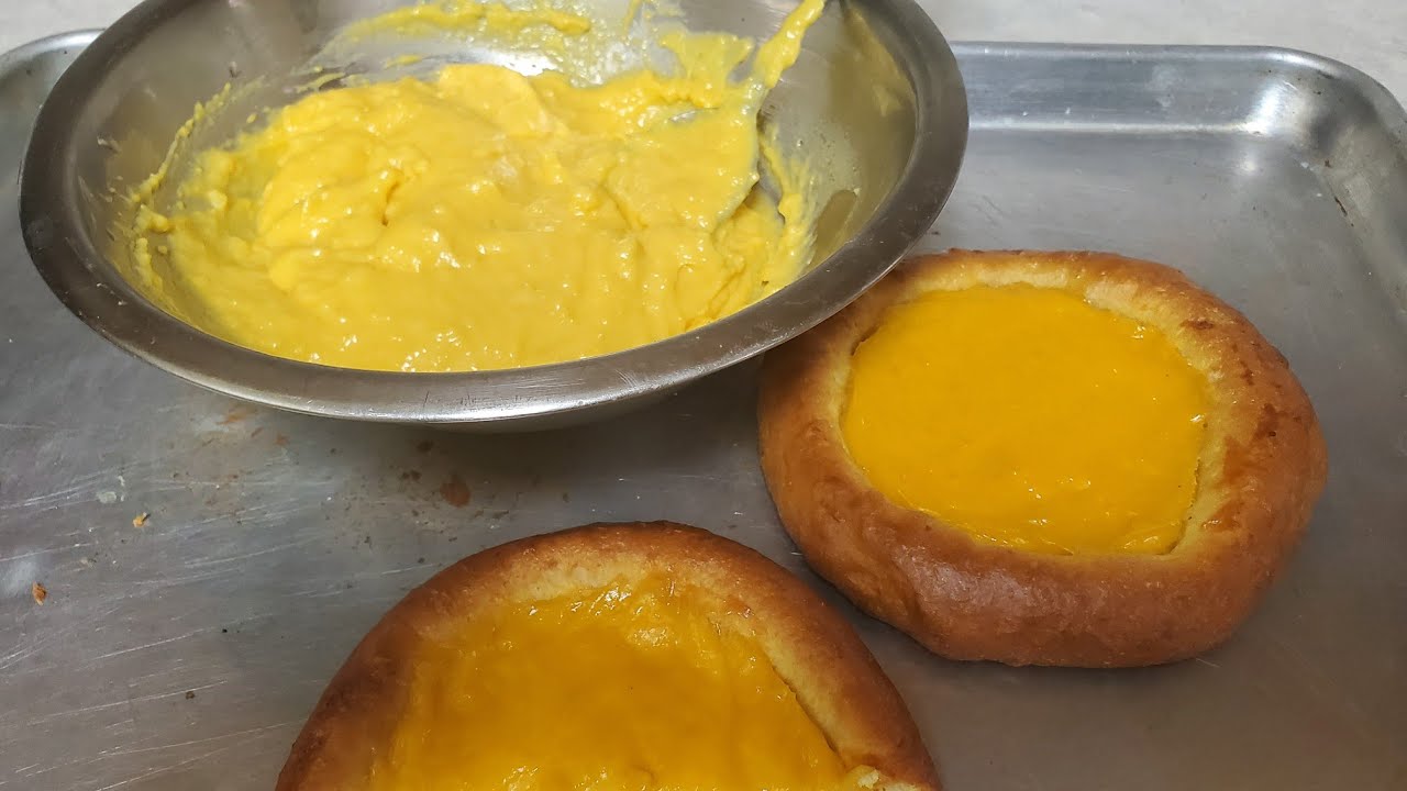 Como hacer la mejor crema pastelera para rellenar pan para negocio ...