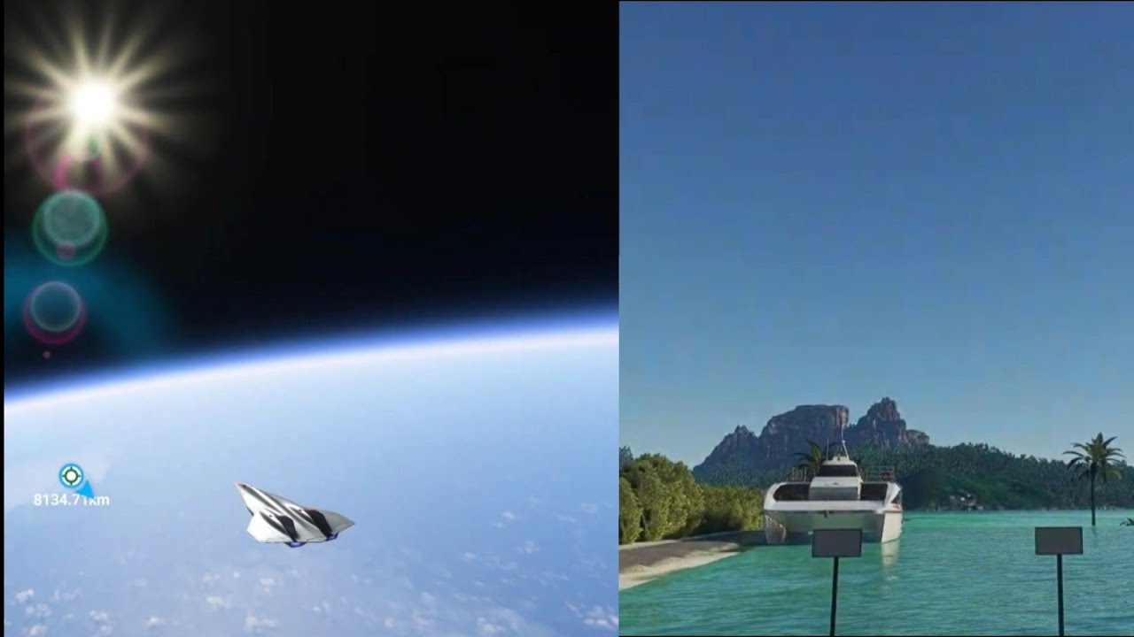 HYPERSONIC FLIGHT - HONG KONG to BORA BORA - MFS 2020 - Darkstar ...