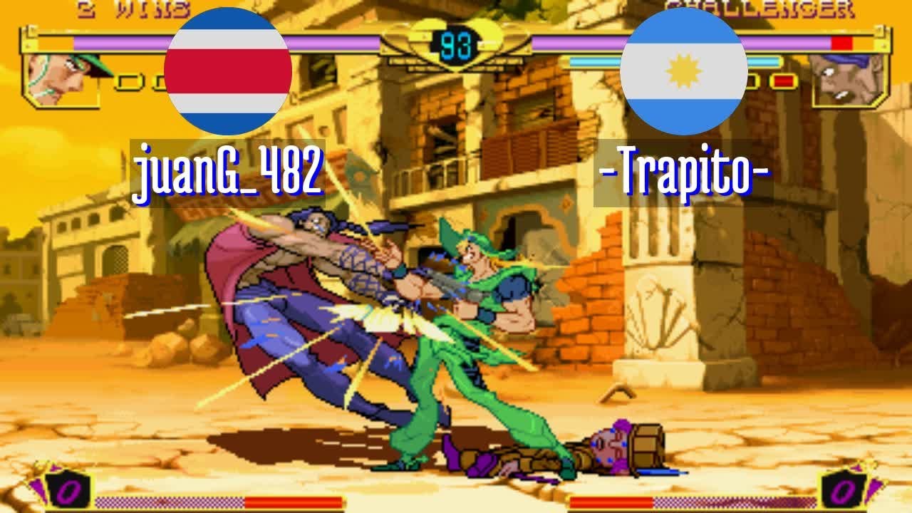 FT3 @jojobanr1: juanG_482 (CR) vs -Trapito- (AR) [JoJo HFTF jojoban ...