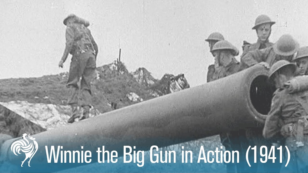 Winnie' The Big Gun: Britain's Answer to The German Guns (1941) | War ...