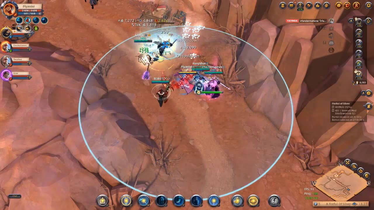 Albion Online 15 HCE Fistful of Silver Zor Boss Nasıl Kolaylaşır? - YouTube