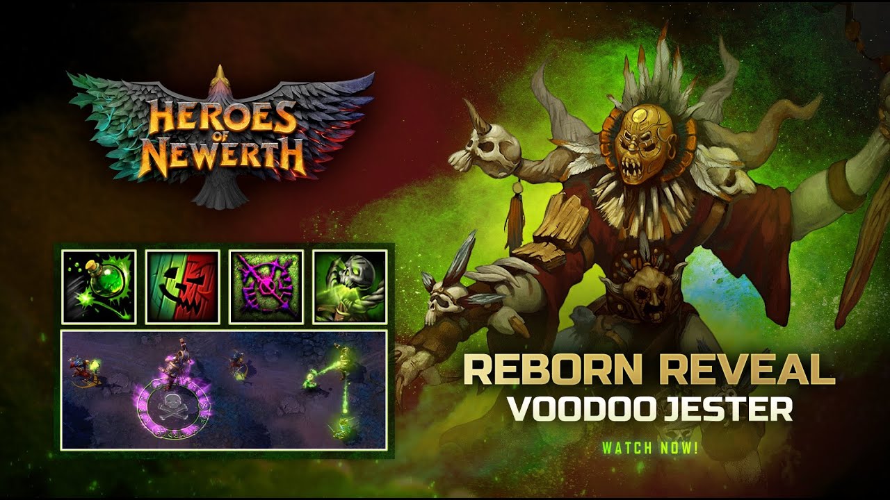 Reborn Reveal - Voodoo Jester - YouTube