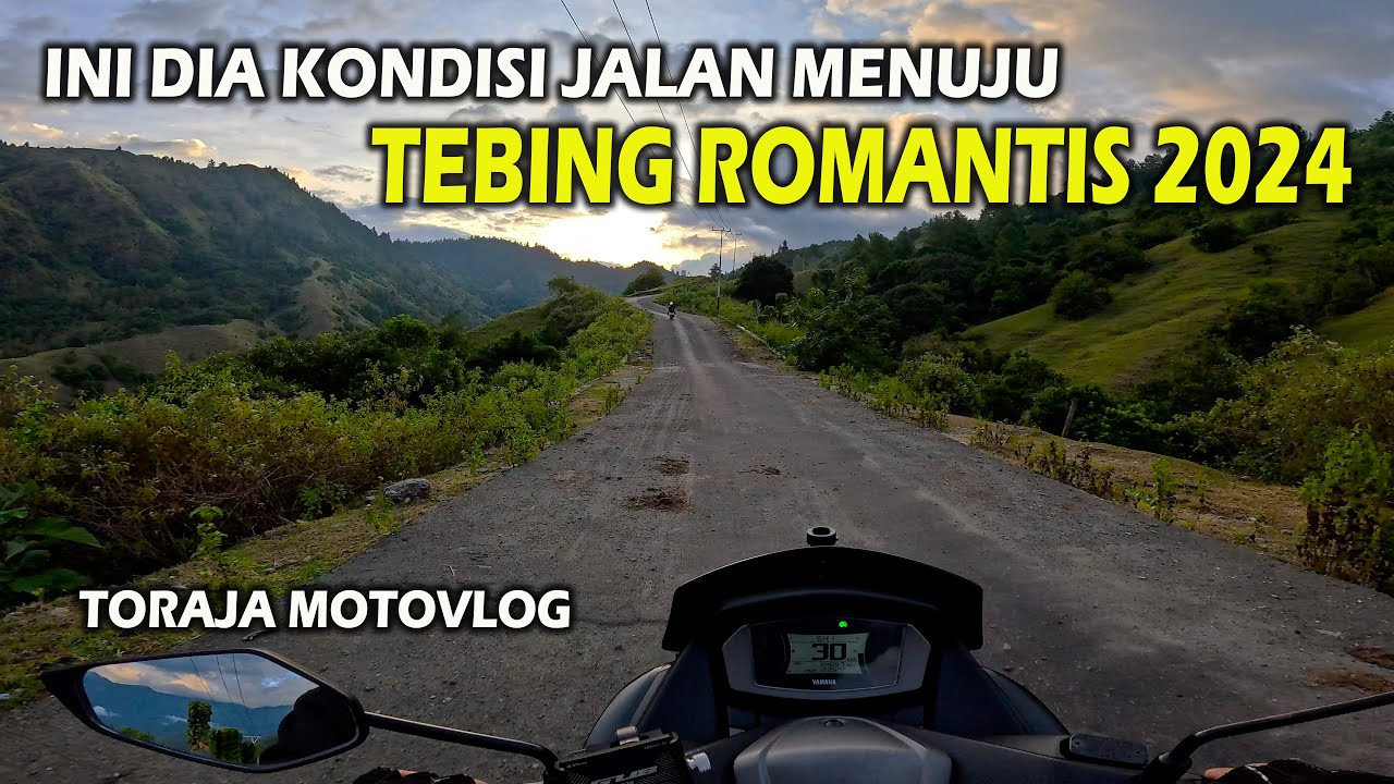 Ini Dia Kondisi Jalanan Menuju Tebing Romantis Tana Toraja 2024 - YouTube
