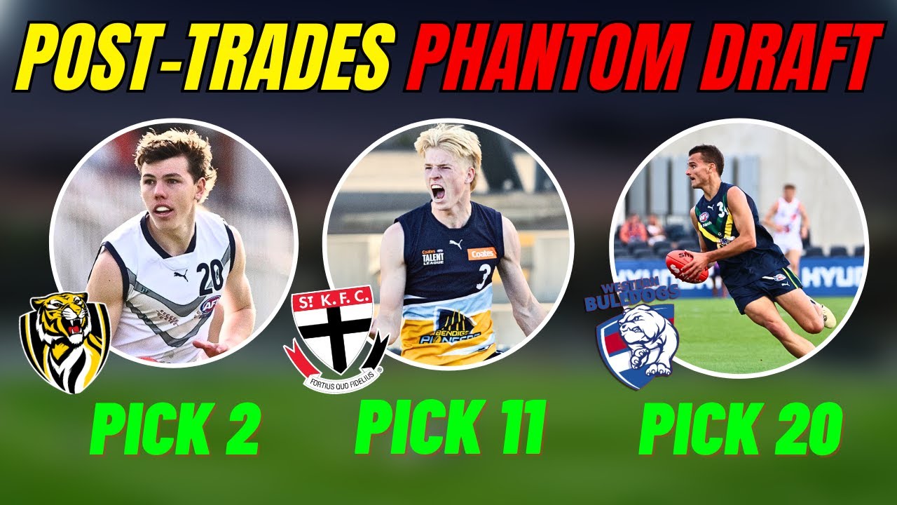 2024 AFL Draft Predictions | TOP 30 - Post AFL Trade Period - YouTube